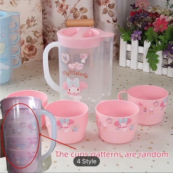 Kitchen | New 5 Pc Pitcher And Cups | Poshmark